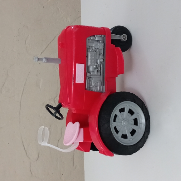 Mattel | Toys | Barbie Red Tractor | Poshmark